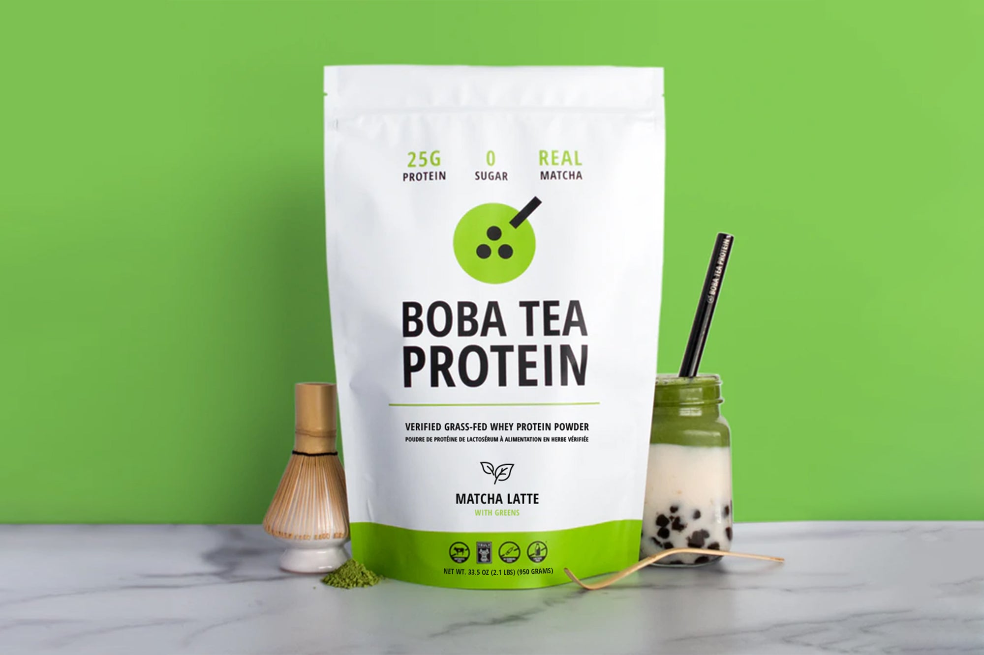 Matcha Latte Protein Powder