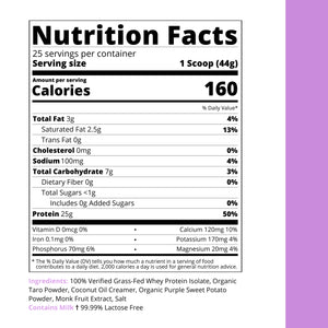 Taro Milk Tea Protein Powder