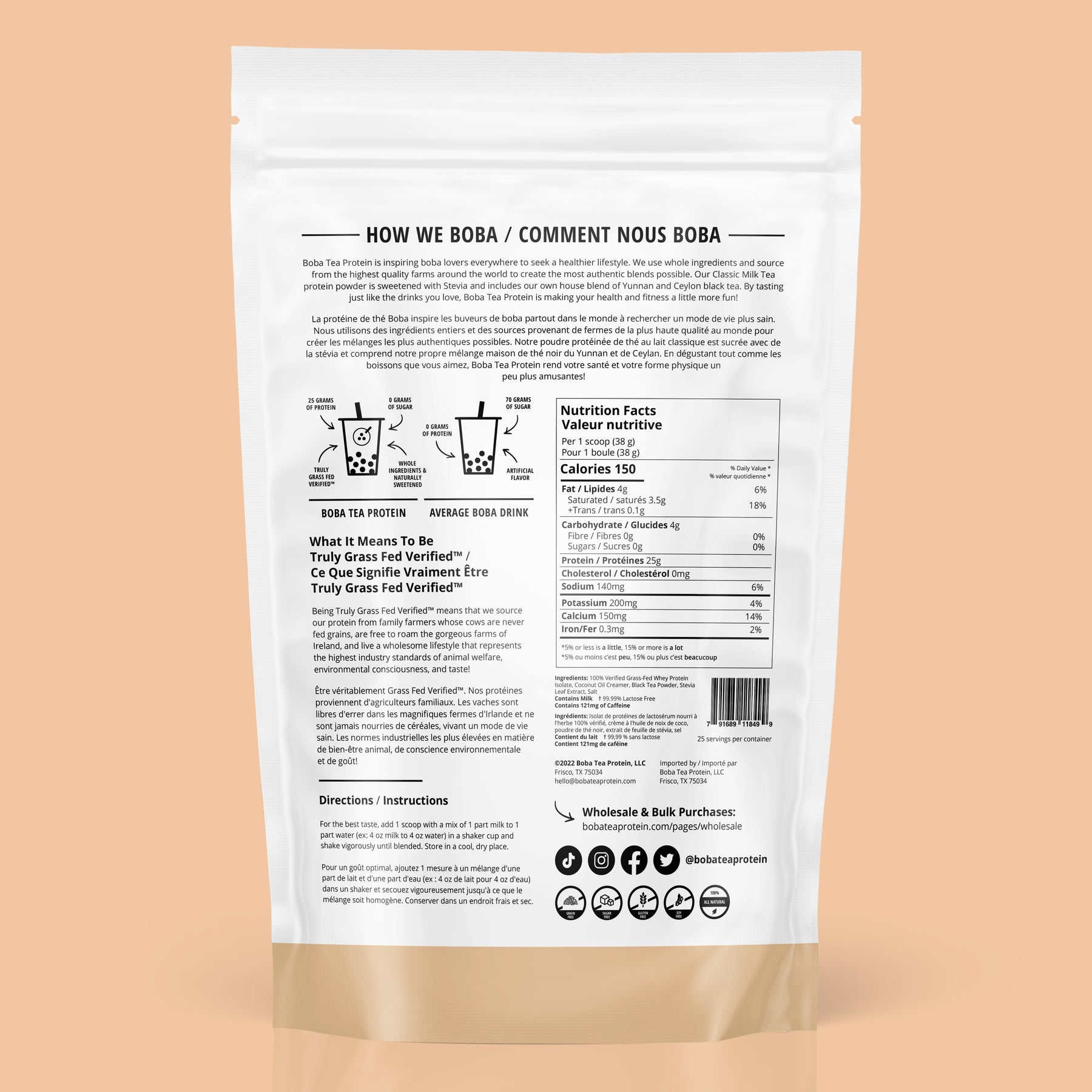 Classic Milk Tea Protein Powder